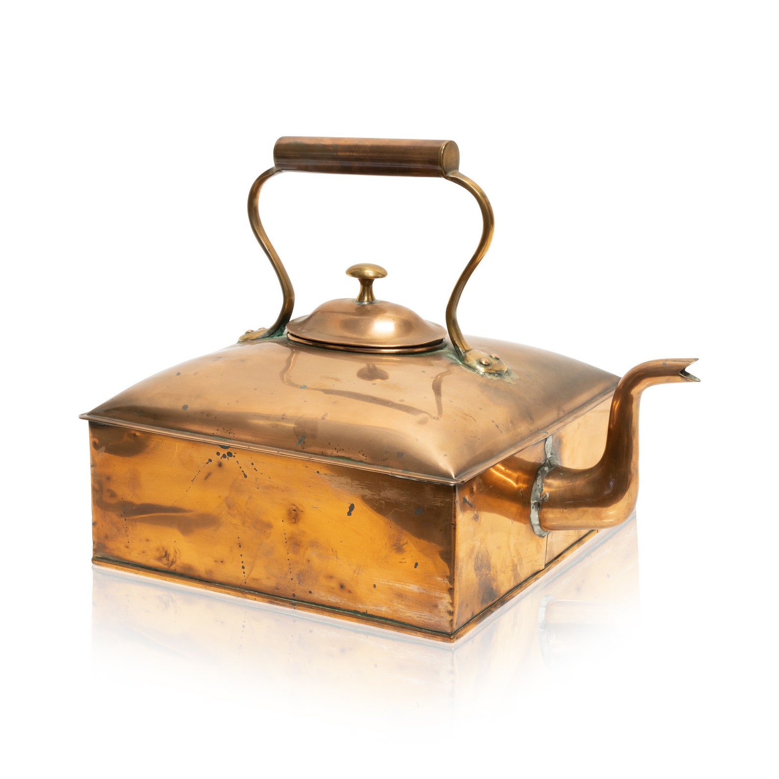 Square Copper Kettle - Etsy