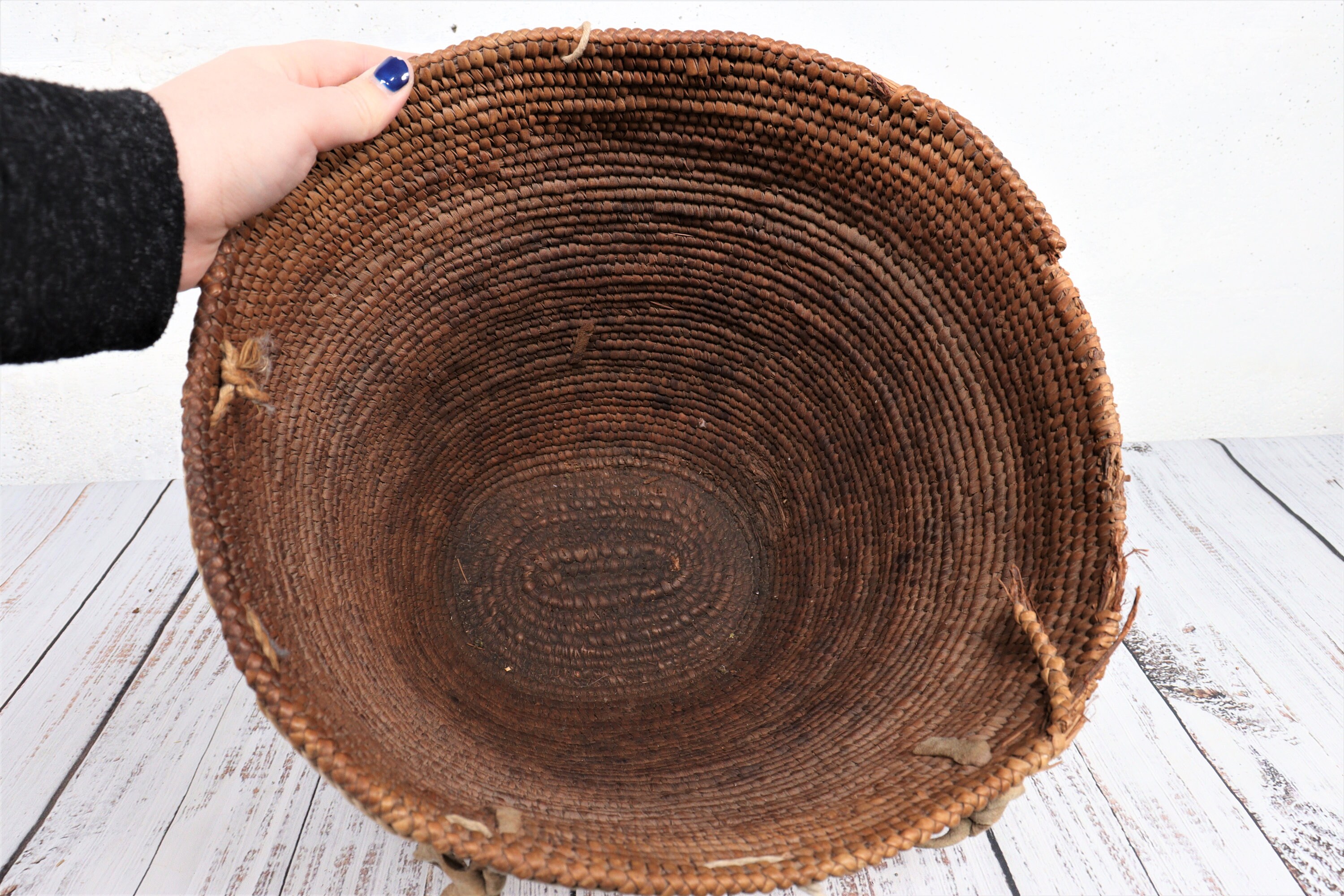 Native American Cowlitz Basket - Etsy