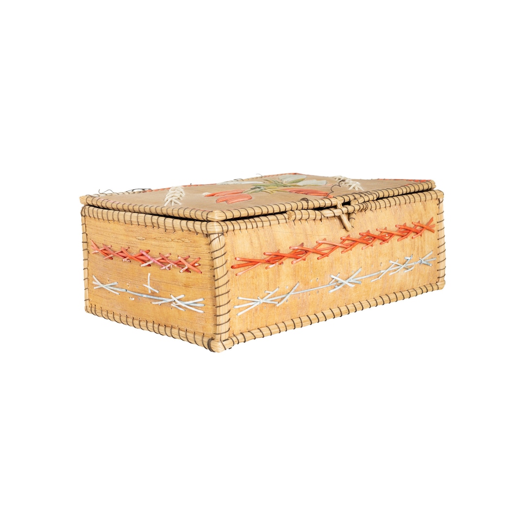 Quilled Birch Bark Box - Etsy