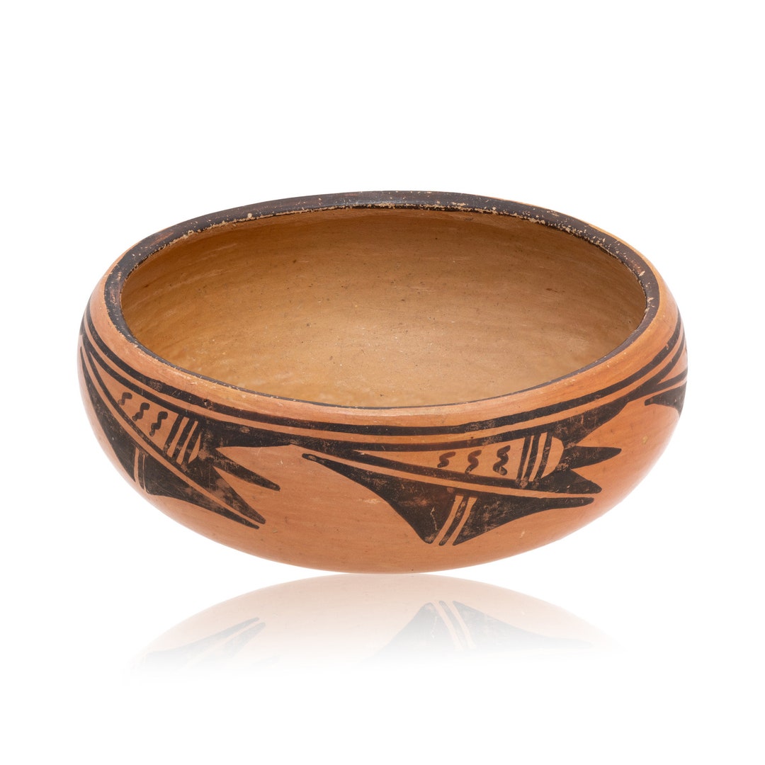 Native American Hopi Indian Pottery Bowl - Etsy