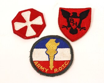 Vintage ARMY PATCHES Military Shoulder Insignia Uniform U.S. Pick A ...