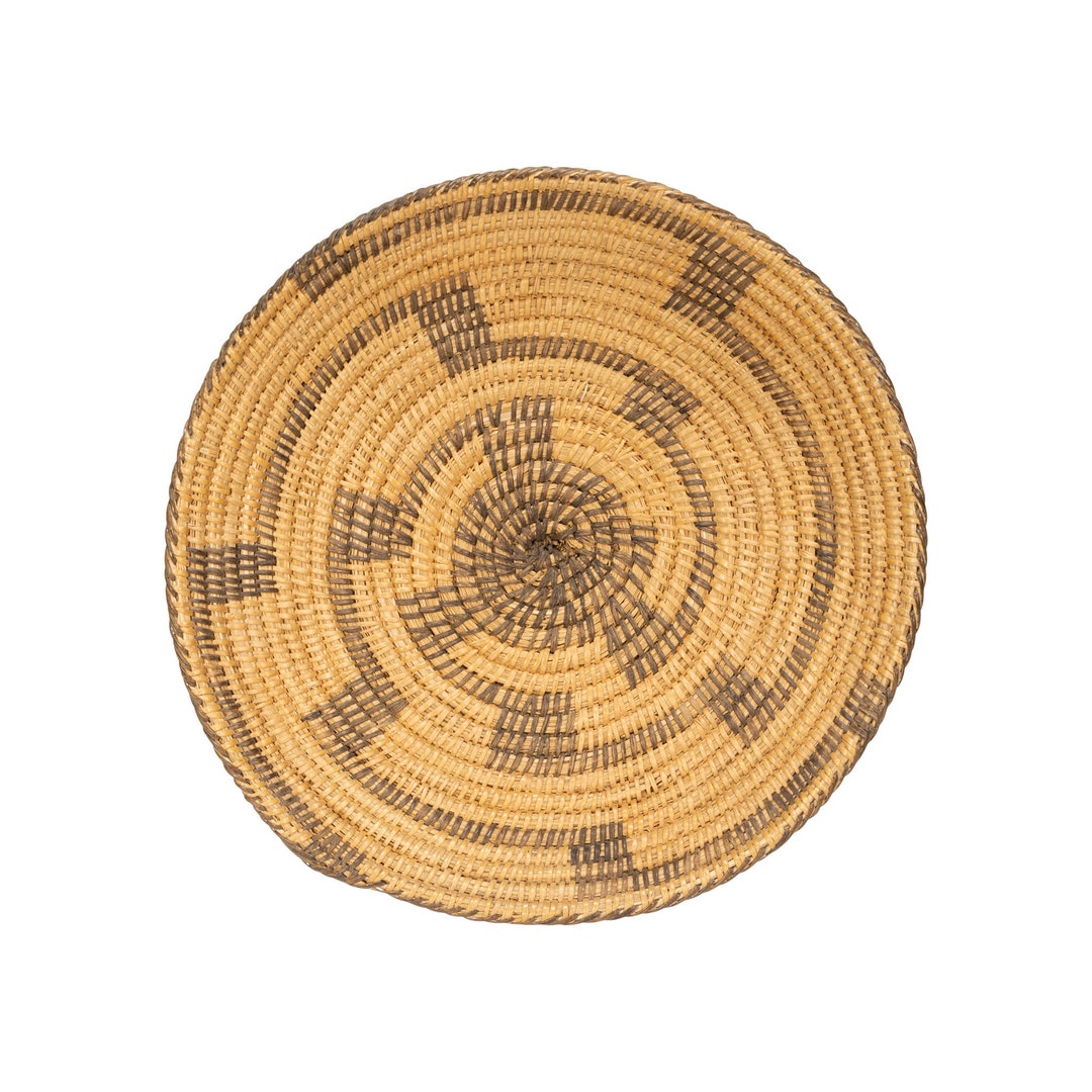 Native American Pima Basket Tray - Etsy