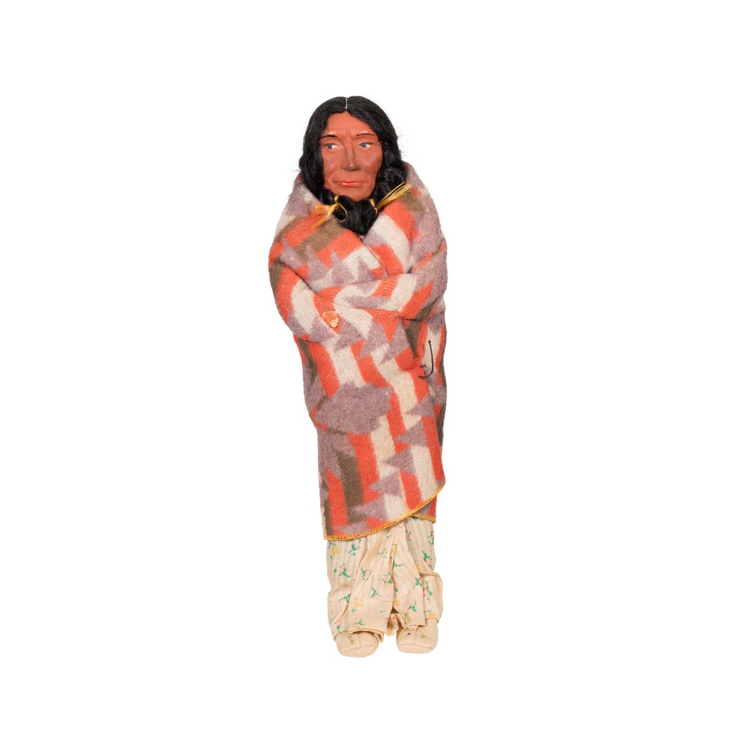 Native American Male Skookum Doll - Etsy