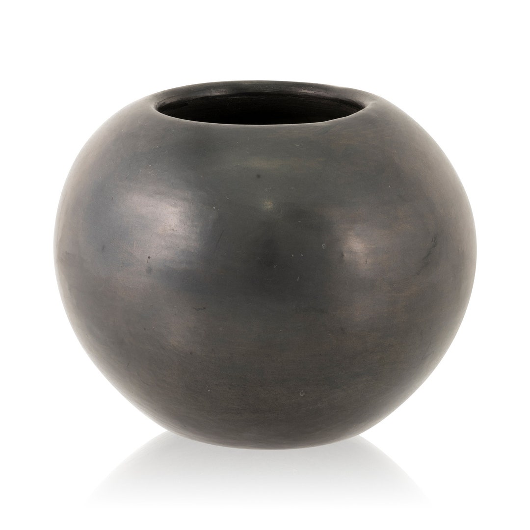 Maria Poveka Martinez Blackware Bowl - Etsy