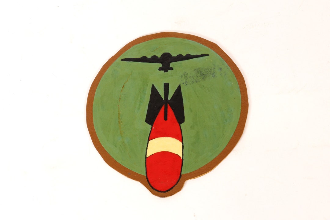316th Bomb Squadron Vintage Leather Patch - Etsy