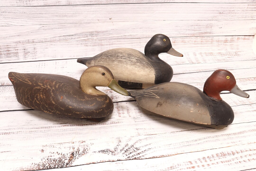 Three Wild Fowler Duck Decoys - Etsy