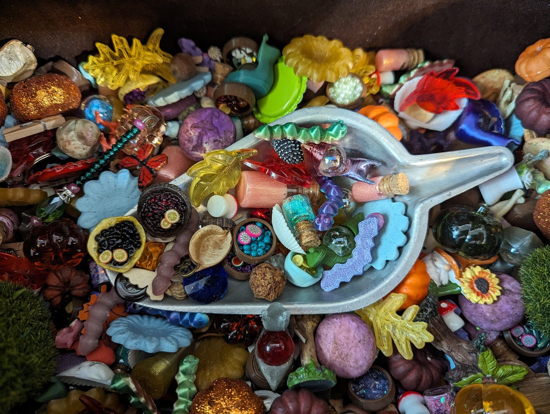 Fairy Garden Miniature Trinket Scoop: Magical Dollhouse Accessories - Etsy