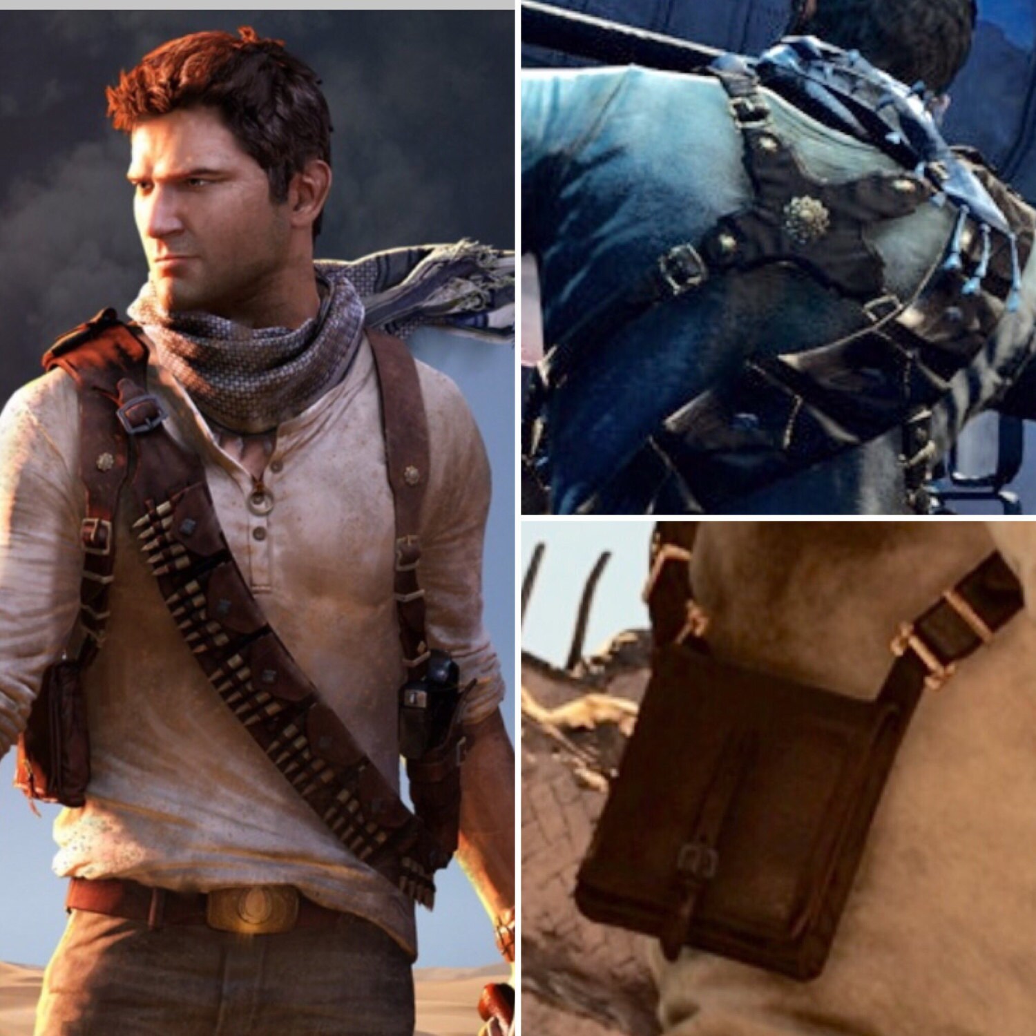 Uncharted 3 Nathan Drake Scarf