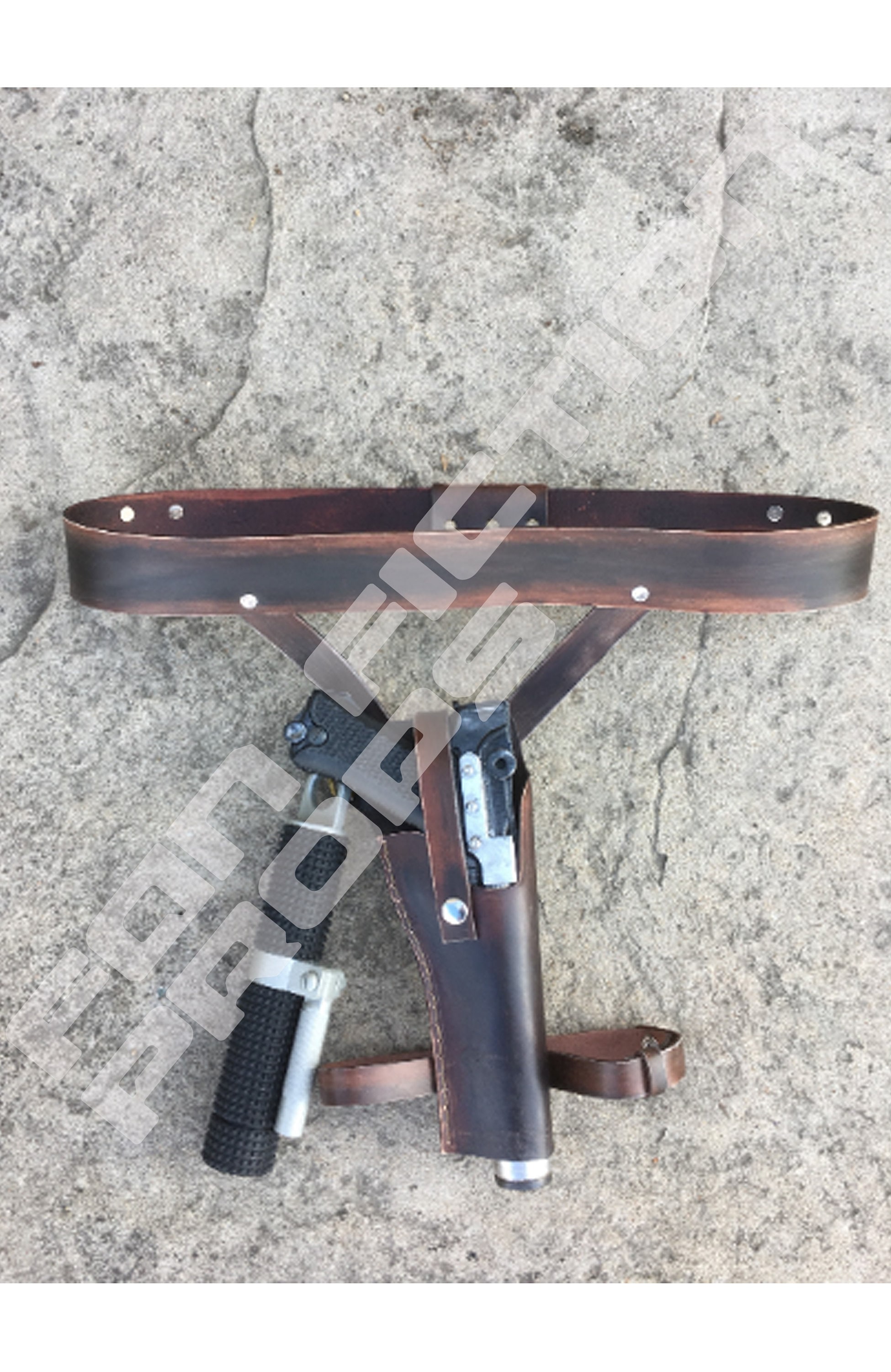 Double Barreled Tonfa Gun