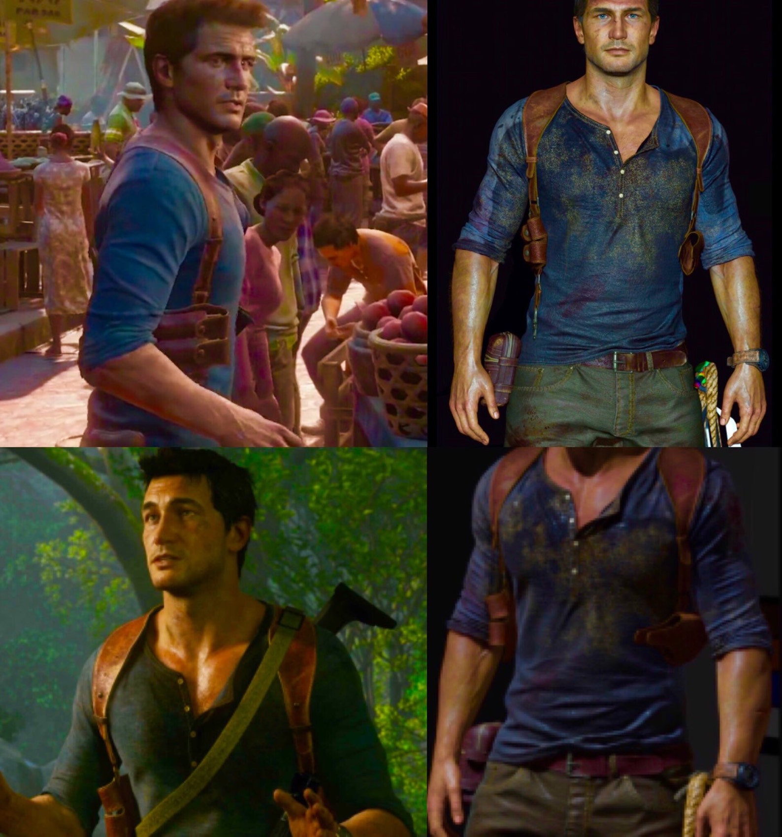 Uncharted 4: A Thiefs End Inspired Costume Holster and Belt Pouch - Etsy