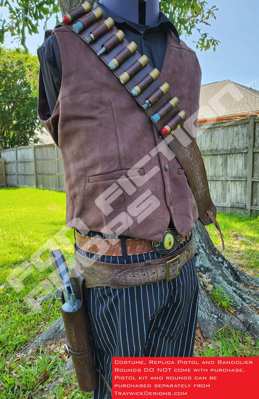 Fallout Series Ghoul Inspired Leather Set. - Etsy