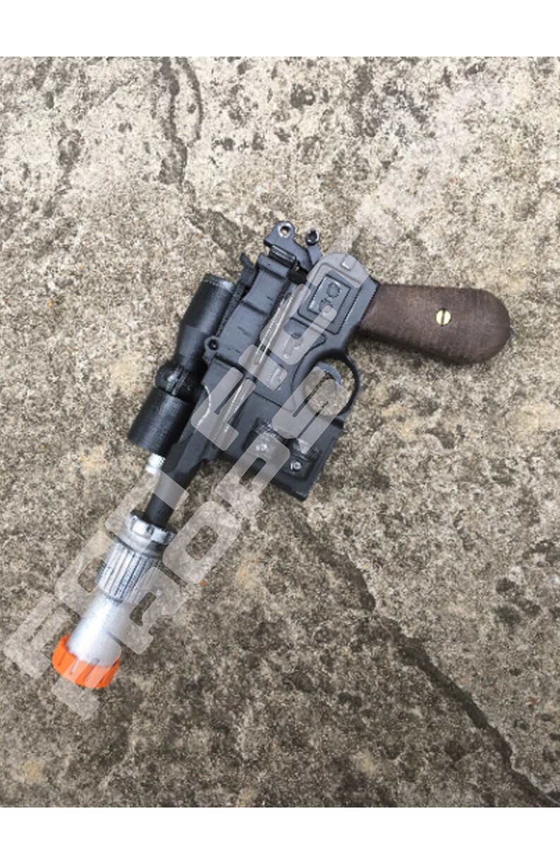 Han Solo Inspired Return of the Jedi Blaster - Etsy