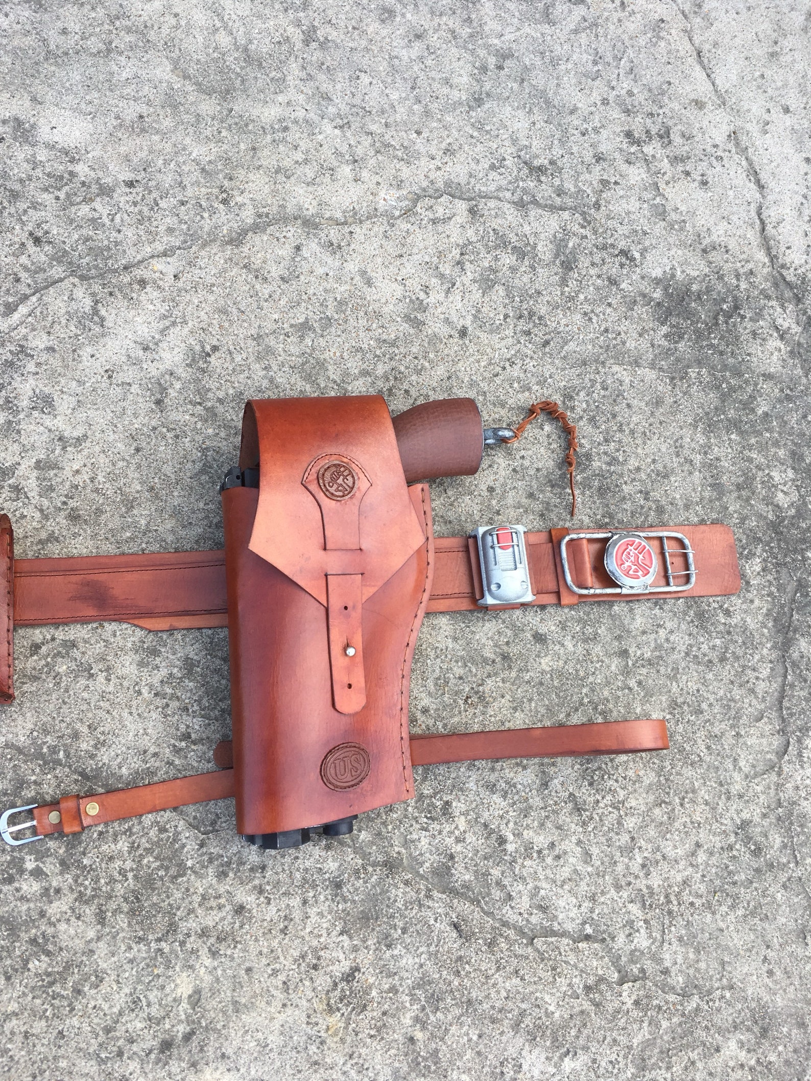 Hellboy Belt Holster Set | Etsy