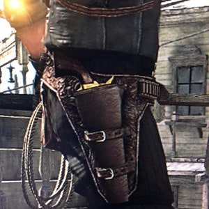 John Marston Inspired Red Dead Redemption Gun Belt - Etsy