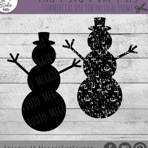 Snowman Clip Art - Etsy