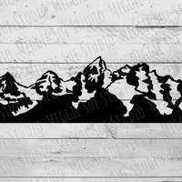 GRAND TETON BISON Svg, Grand Teton State Park Svg Files for Cricut ...