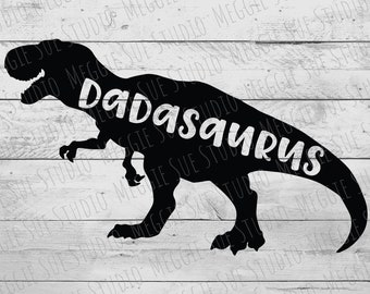 Dinosaur Dada Svg | Etsy