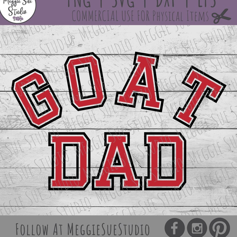 Goat Dad Svg - Etsy