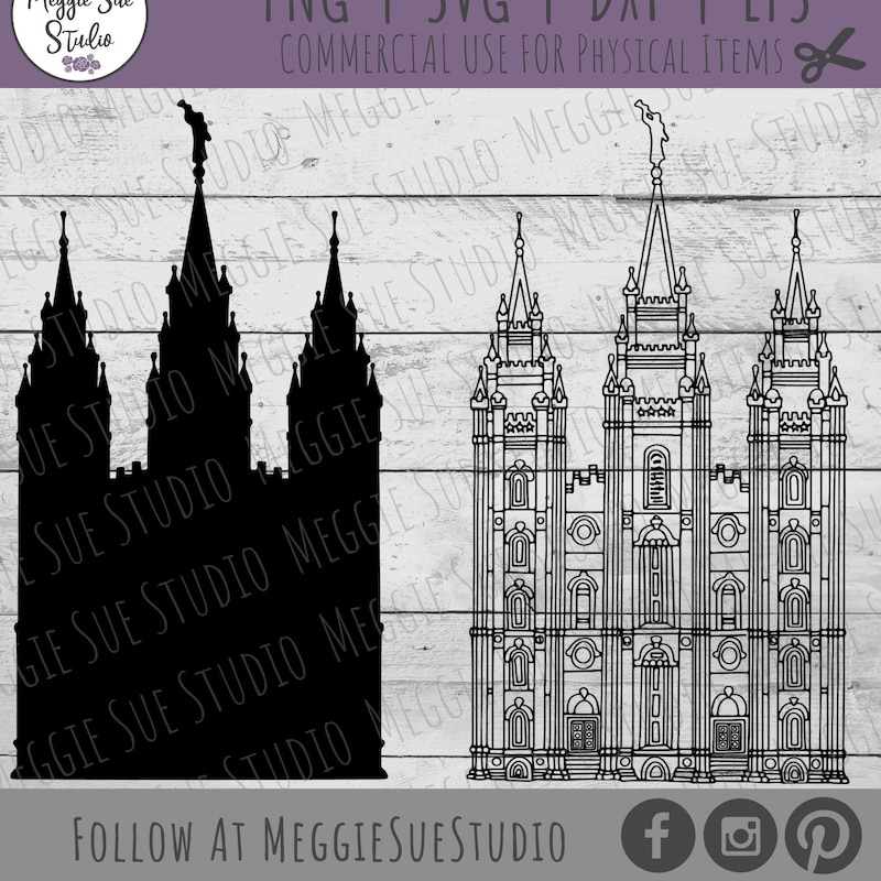 Salt Lake Temple - Etsy
