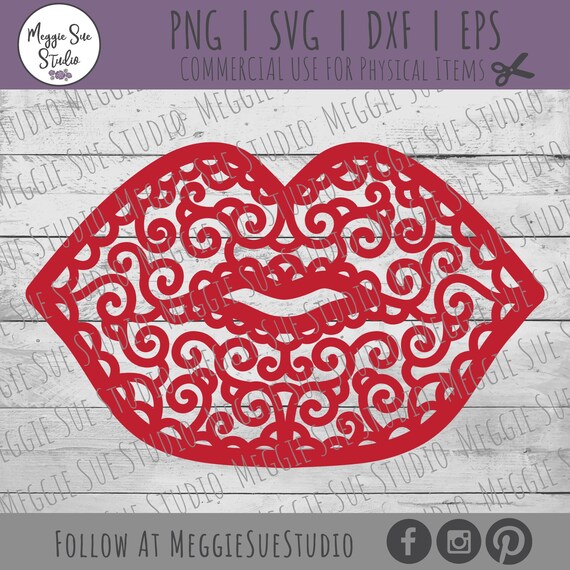 Lace Lips SVG Lace Kissing Lips SVG Puckered Lips Lace SVG | Etsy Australia