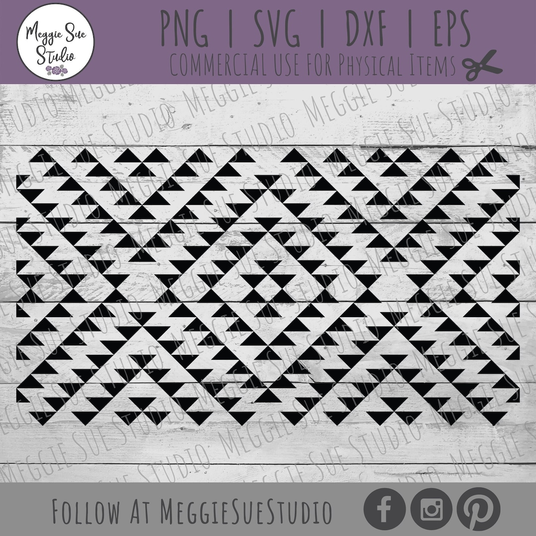 Aztec Pattern SVG, Tribal Pattern SVG, Southwest Pattern Design SVG ...