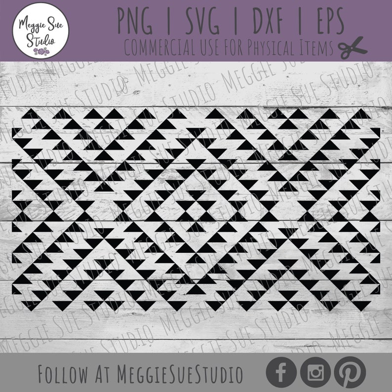 Aztec Pattern SVG Tribal Pattern SVG Southwest Pattern - Etsy