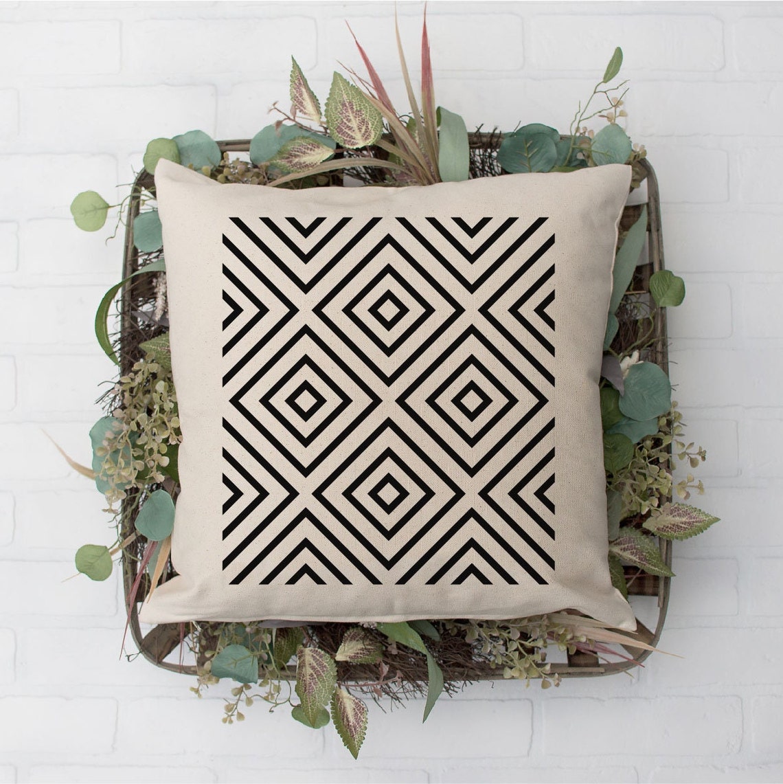 Geometric Line Diamond Pattern SVG Repeating Diamond Pattern | Etsy