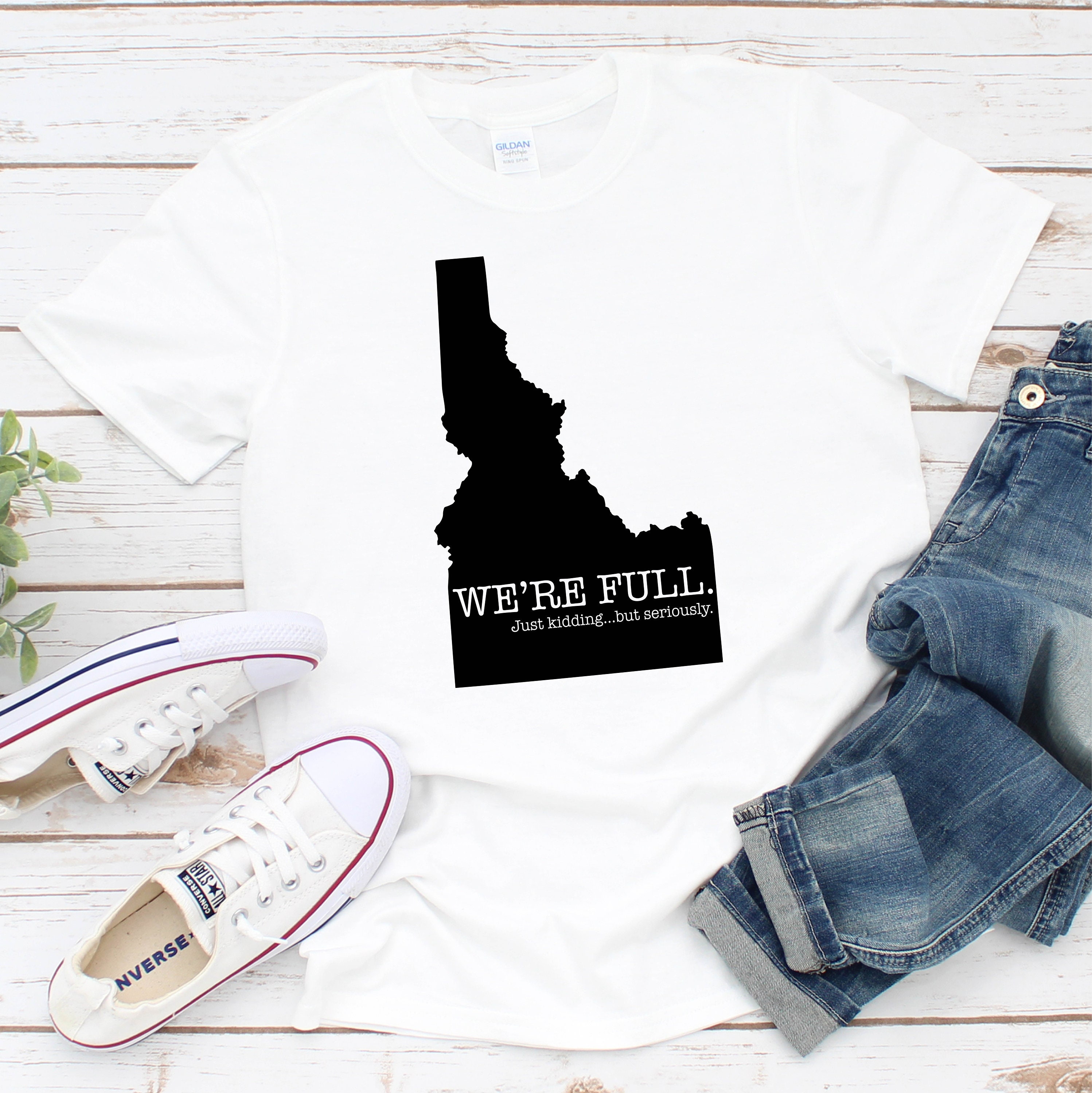 Idaho We're Full SVG Idaho SVG Idaho Sticker SVG Idaho - Etsy