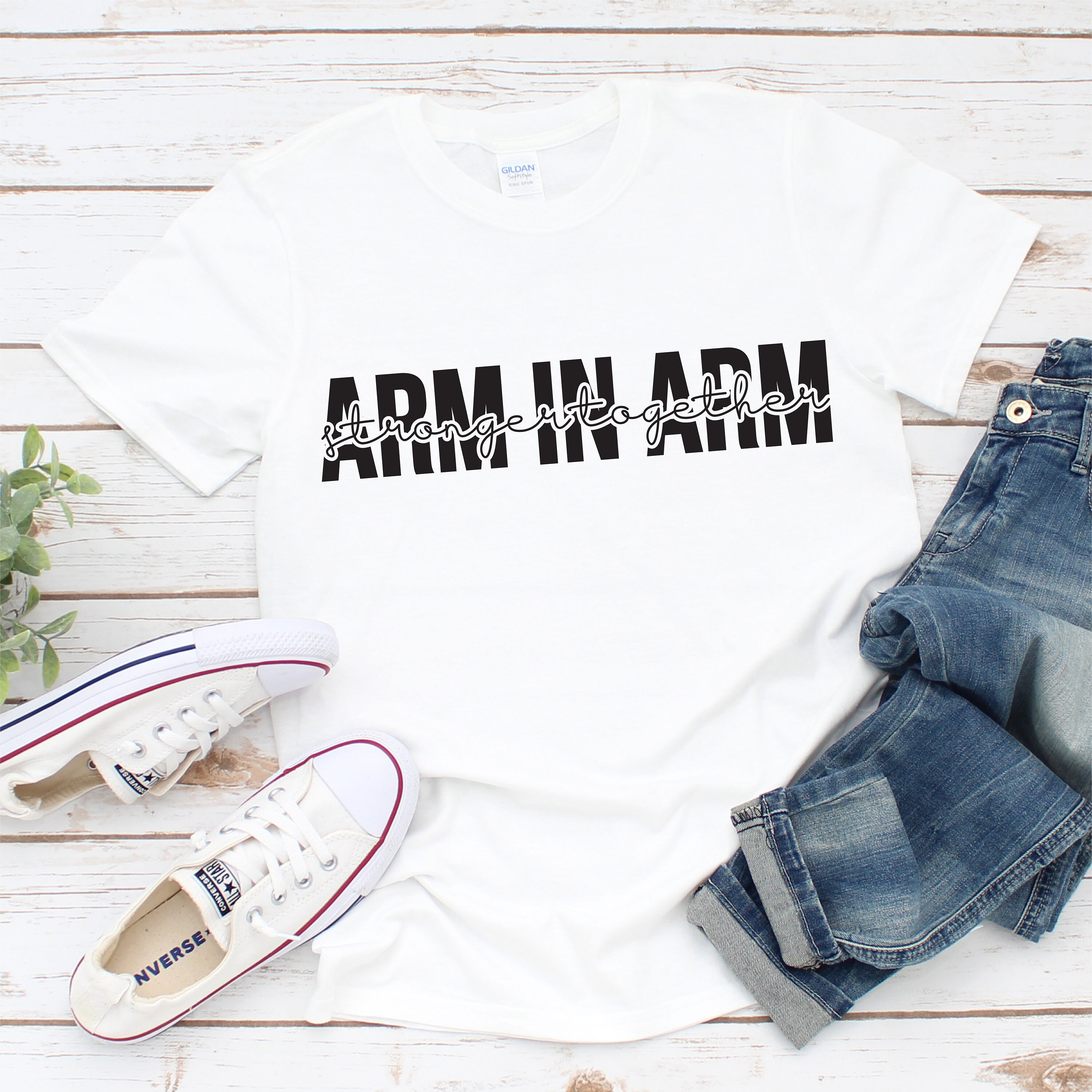 Arm in Arm Stronger Together SVG, Arm in Arm SVG, Stronger Together SVG ...