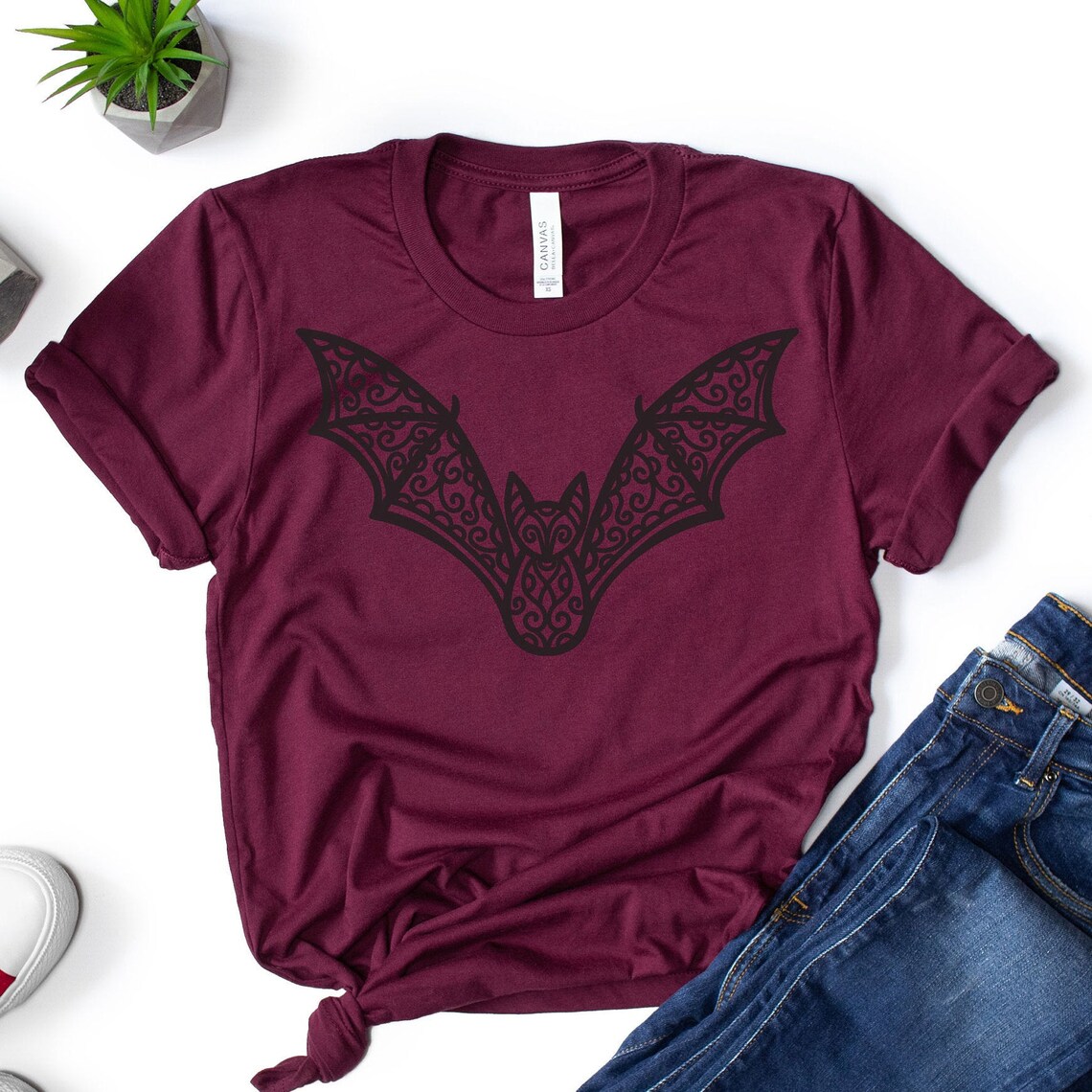 Lace Bat SVG, Halloween Lace Bat SVG, Vintage Victorian Bat SVG, Gothic ...
