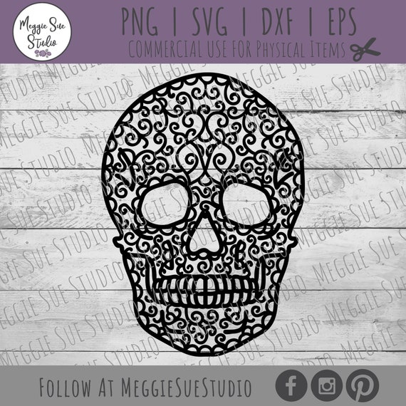 Lace Skull PNG Svg Vintage Victorian Lace Skull PNG Svg - Etsy