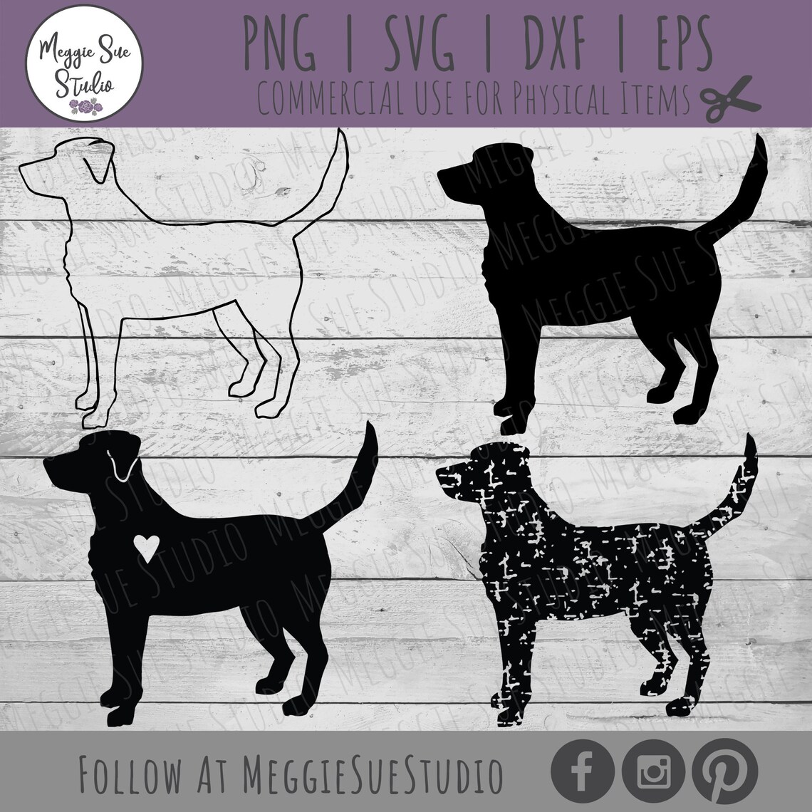 Labrador Retriever SVG Yellow Black Chocolate Silver Lab SVG - Etsy