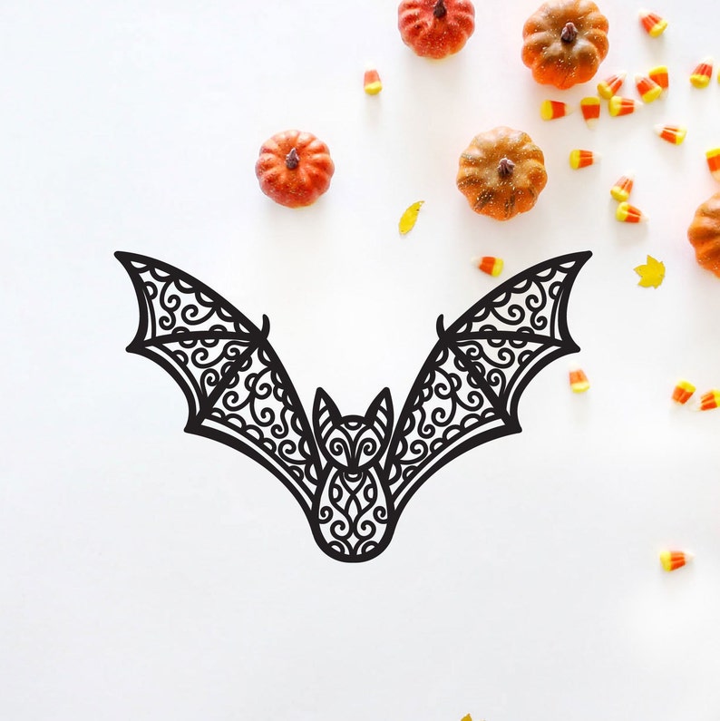 Lace Bat SVG Halloween Lace Bat SVG Vintage Victorian Bat - Etsy UK