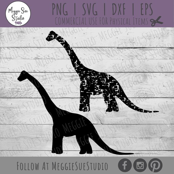 Brachiosaurus SVG Brachiosaurus Silhouette SVG Brachiosaurus | Etsy ...