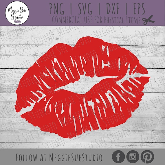 Kissing Lips SVG Puckered Lips SVG Smooching Lips SVG | Etsy