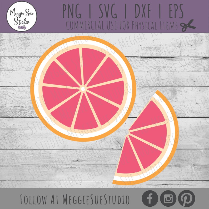Citrus Fruit Bundle SVG Lemon Lime Orange Grapefruit SVG - Etsy