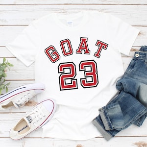 GOAT 23 SVG, Greatest of All Time #23 SVG, Michael Jordan Goat 23 Svg ...