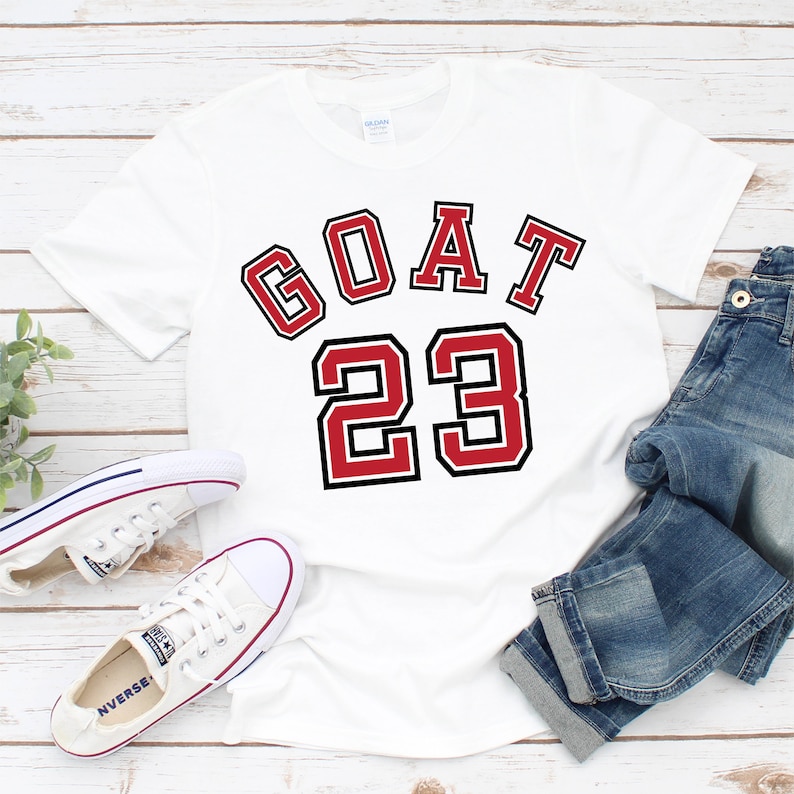 GOAT 23 SVG Greatest of All Time 23 SVG Michael Jordan Goat - Etsy