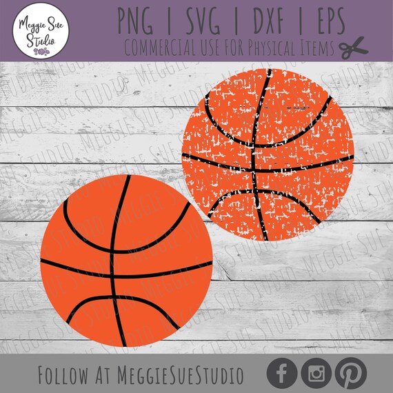 Basketball SVG Vintage Basketball SVG Basketball Clip Art - Etsy