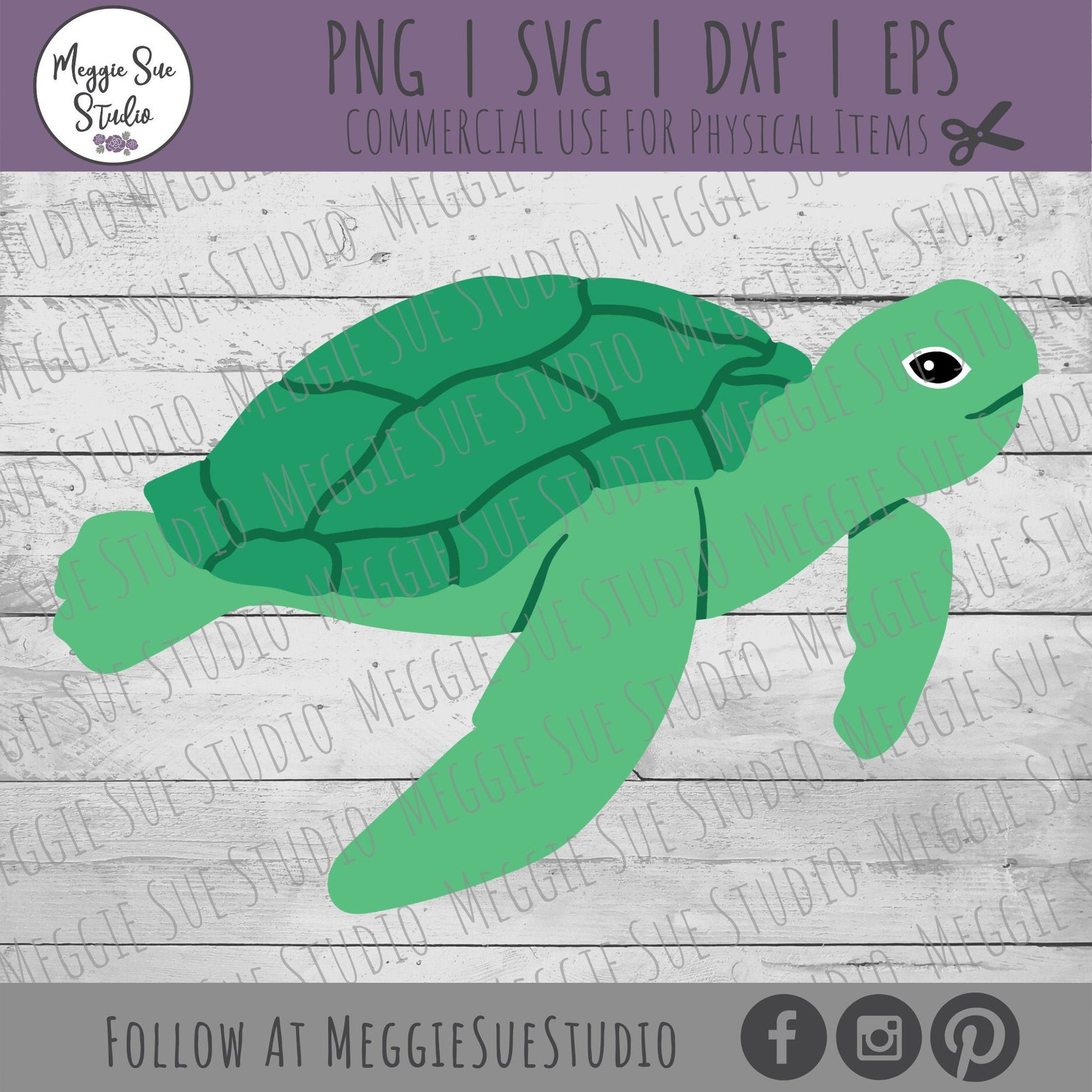 Sea Turtle SVG Sea Turtle Clip Art SVG Sea Turtle Design | Etsy
