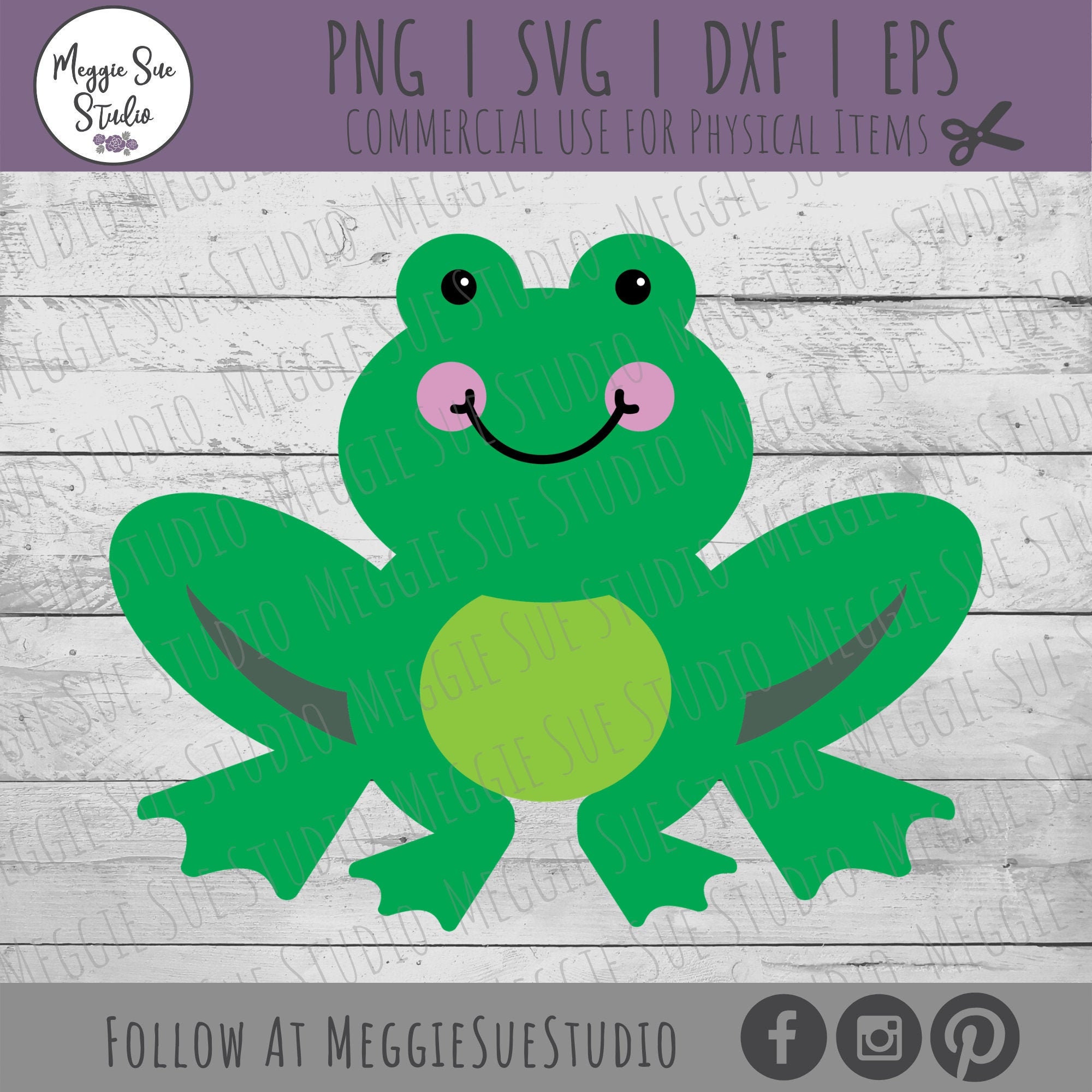 Cartoon Frog SVG Frog SVG Frog Cartoon SVG Cartoon Frog Cut | Etsy