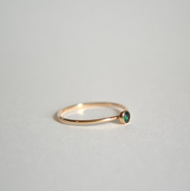 Emerald Ring Custom Made to Order in Sterling Silver or 14k - Etsy