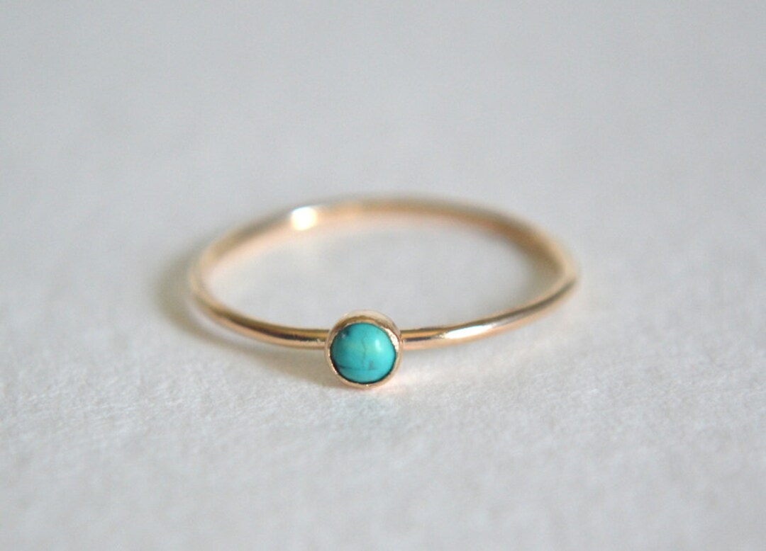 Gold Turquoise Ring Turquoise Ring Turquoise Ring Gold - Etsy