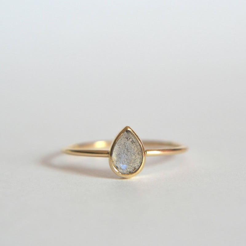 Labradorite Ring - Etsy