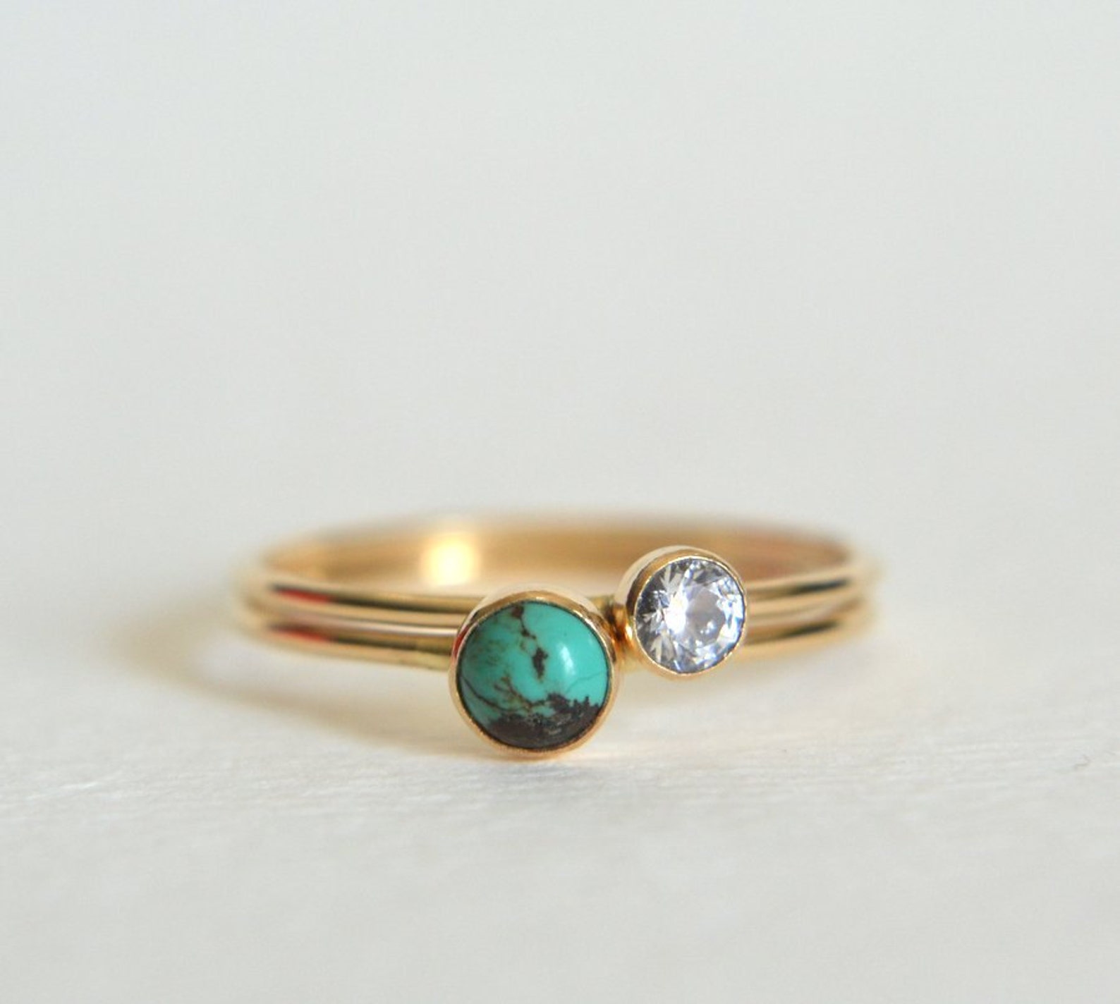 Gold Turquoise Ring Turquoise Ring Turquoise Ring Gold Gold - Etsy
