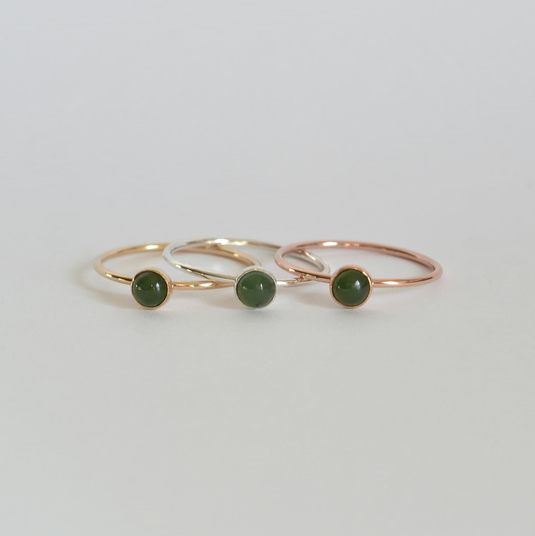 Jade Ring Gold Jade Ring Jade Ring Gold Silver Jade Ring - Etsy