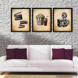 Movie Posters Large Prints Hollywood Wall Art Vintage Style Movie ...