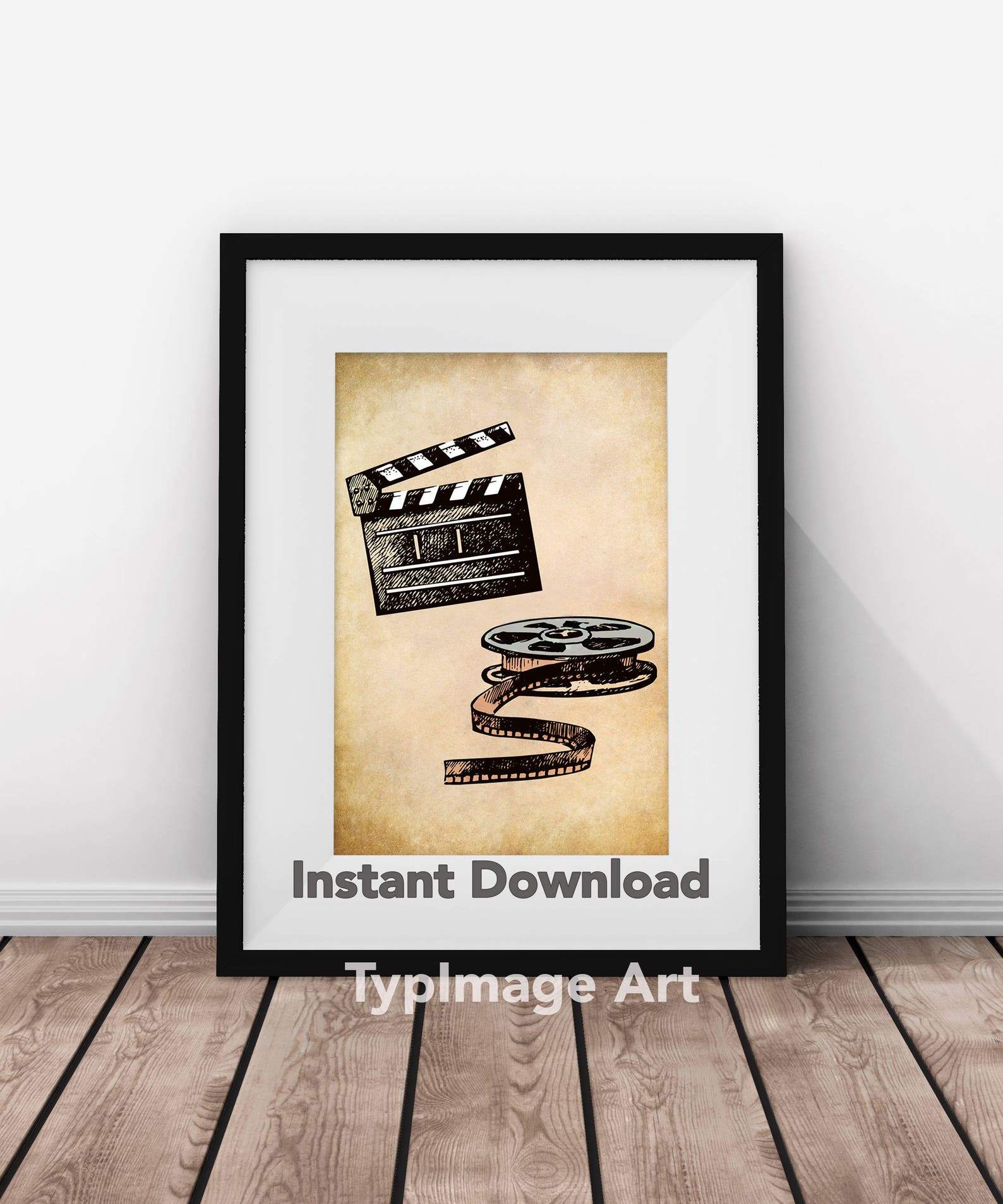 Movie Posters Large Prints Hollywood Wall Art Vintage Style Movie ...