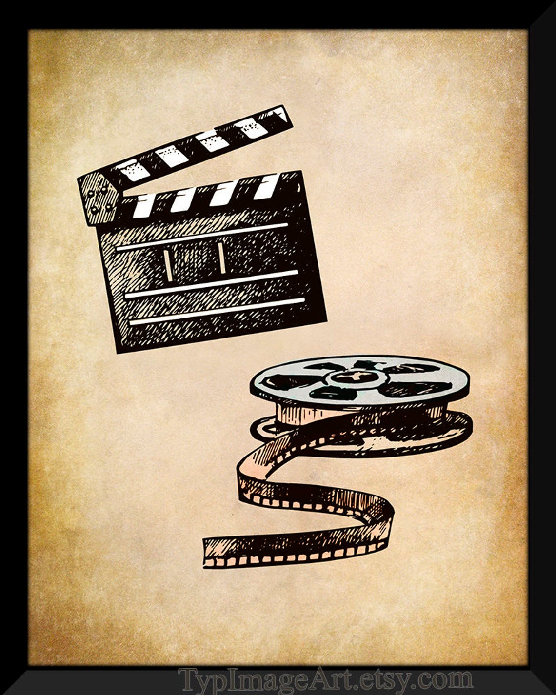 Movie Posters Large Prints Hollywood Wall Art Vintage Style - Etsy