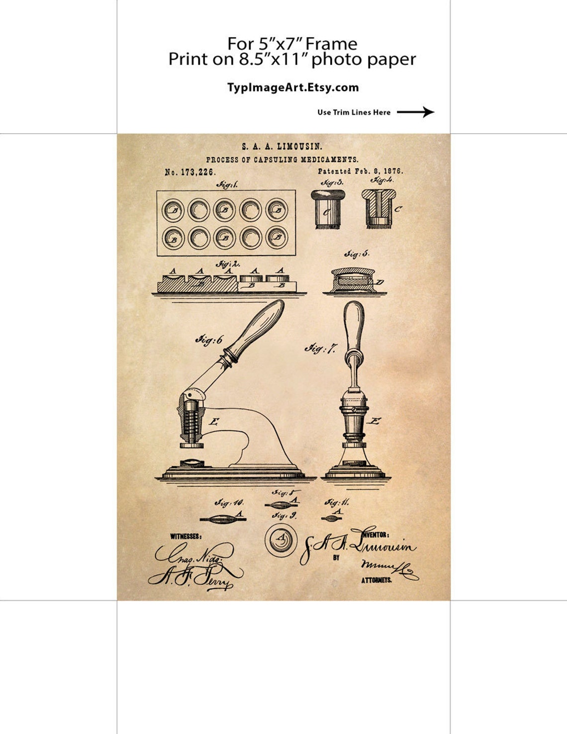 Medical Art Pharmacist Gift Pill Encapsulation Lab Decor - Etsy